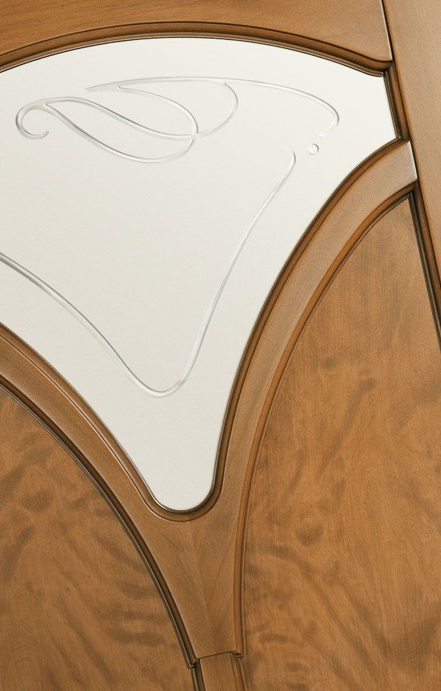 Porta in legno massello e vetro a battente LIBERTY Collezione Liberty ...