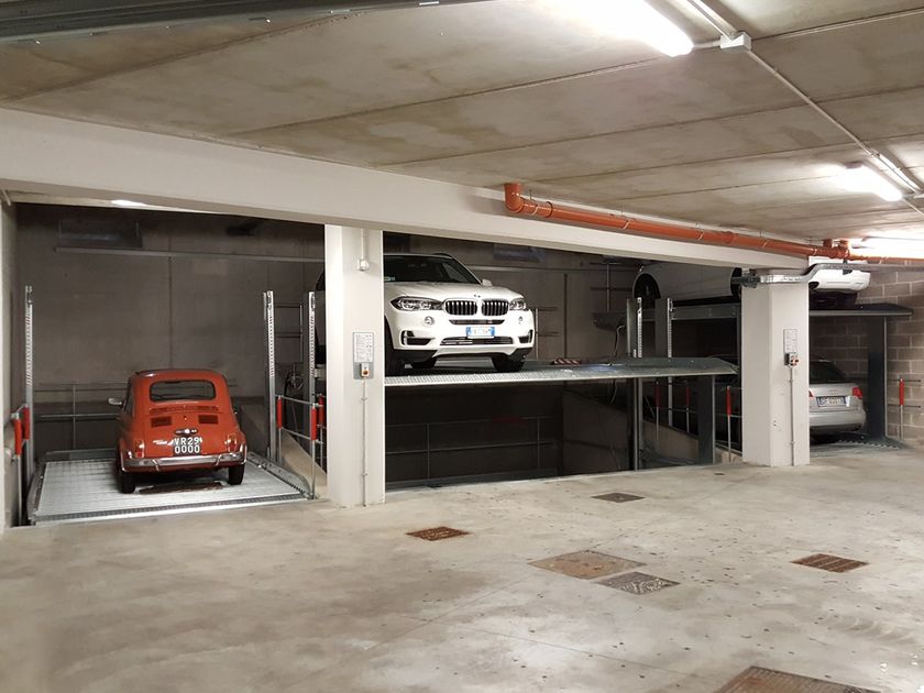 PARCHEGGI MECCANIZZATI E BOX A SCOMPARSA Sistema di parcheggio ...