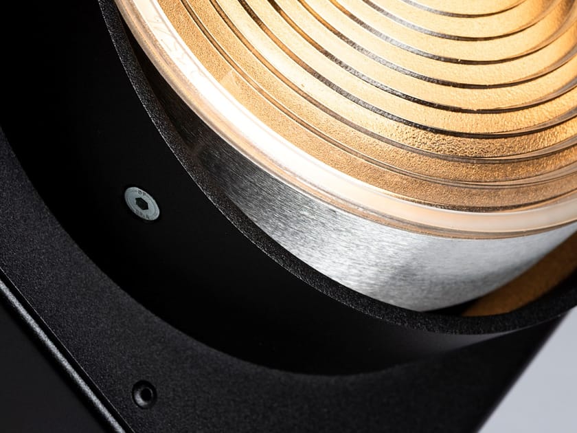 LED indirect light powder coated aluminium floor lamp LIGHT MACHINE By ...