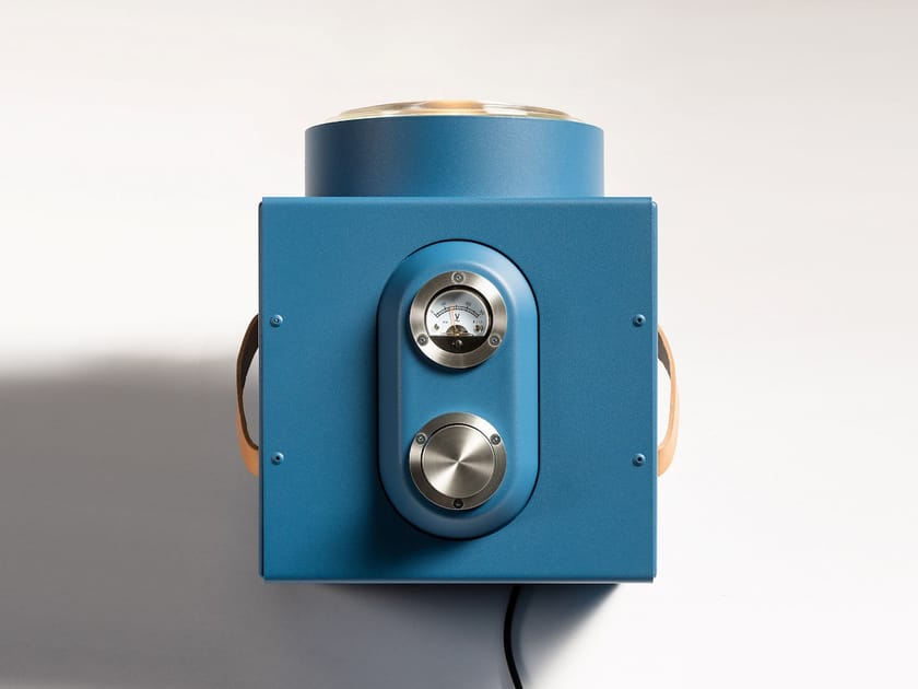 LED indirect light powder coated aluminium floor lamp LIGHT MACHINE By ...