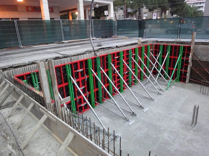 LIGHT ONE SIDE WALL Formwork support system By Faresin Formwork
