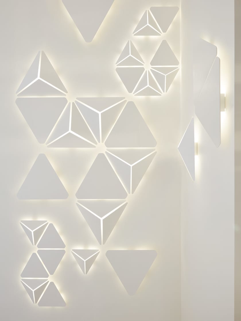 LED acrylic wall light LIGHTGARDEN W5 FLAT By ADesignStudio design Alex ...