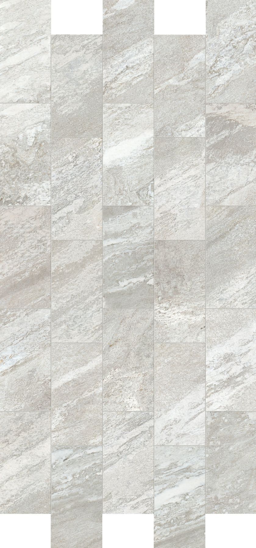 LIMES QUARTZ WHITE Indoor/outdoor porcelain stoneware flooring with ...
