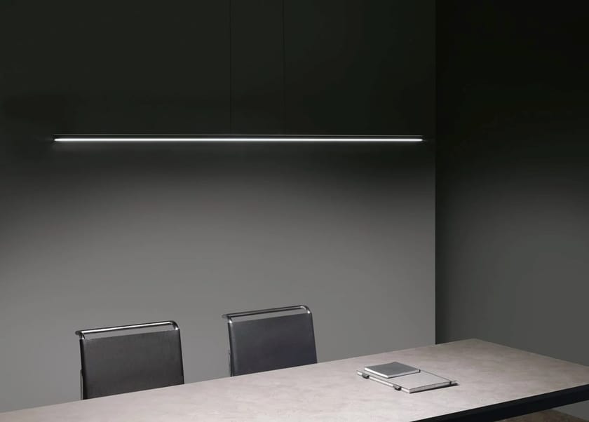 LED aluminium pendant lamp LINEA LIGHT GROUP - STRAIGHT_P1 By In Stock