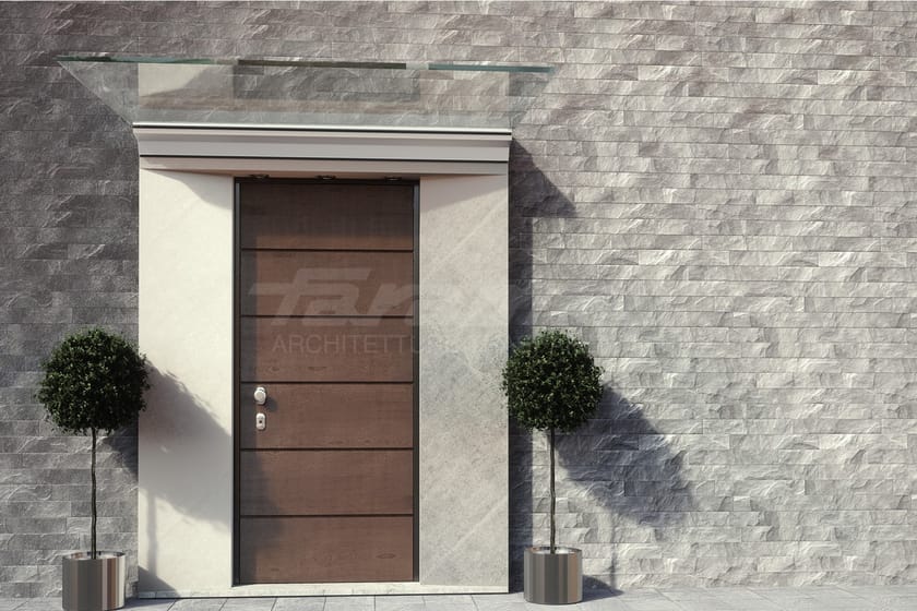 Pensilina in vetro temperato LINEA PLUS Collezione Linea By FARAONE ...