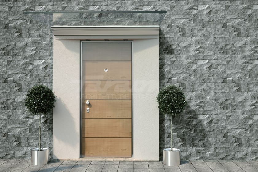 Pensilina in vetro temperato LINEA PLUS Collezione Linea By FARAONE ...