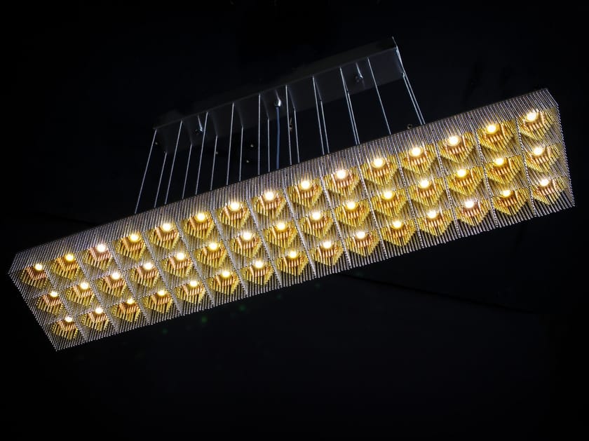 Contemporary style LED office metal pendant lamp LINEAL NO.2 By ...