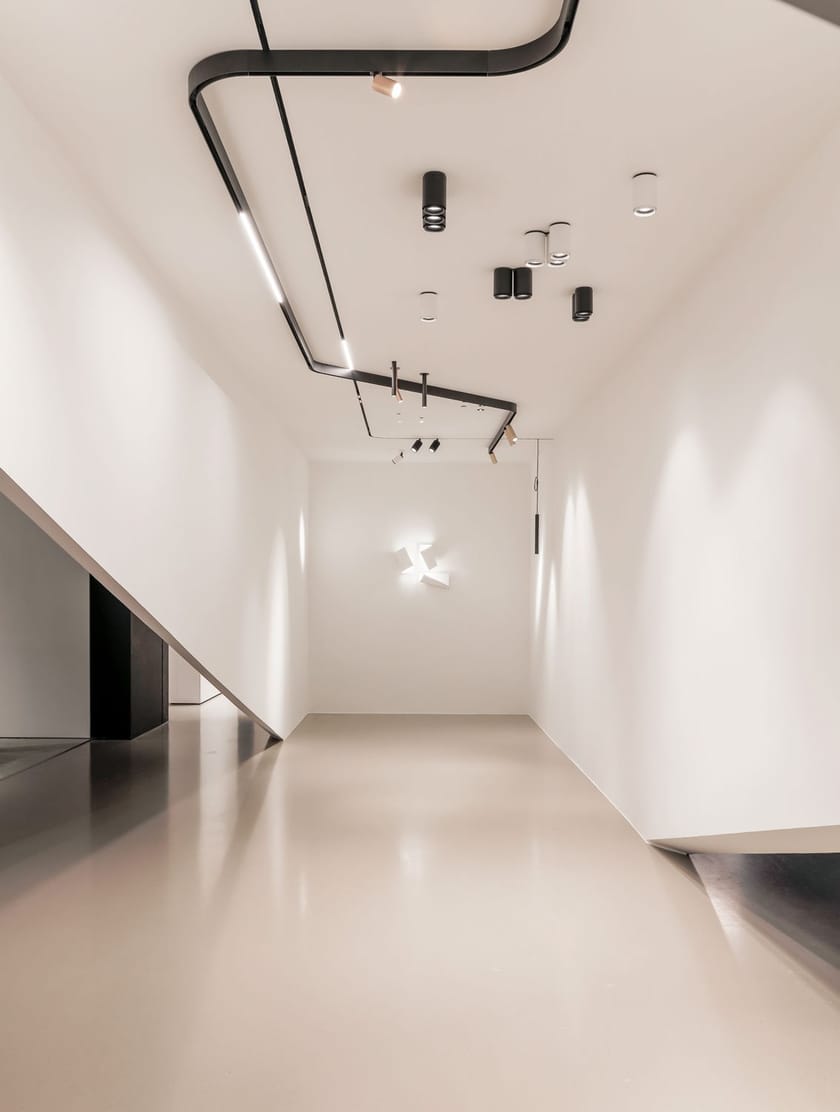 LINK S 2/3 LED ceiling spotlight with dimmer By Delta Light