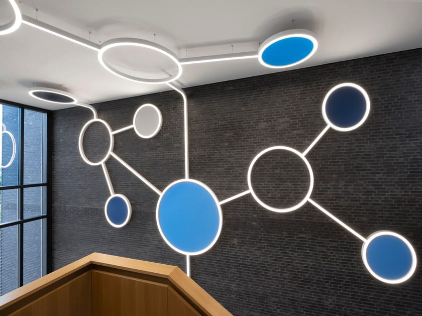 LIQUID LINE A3 LED ceiling lamp By Lightnet