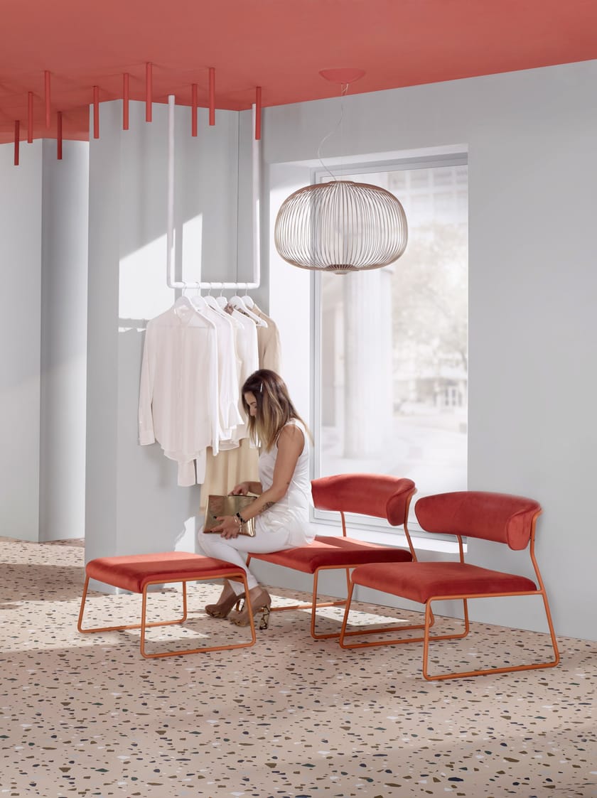 LISA LOUNGE | Lobby chair By SCAB DESIGN design Marcello Ziliani