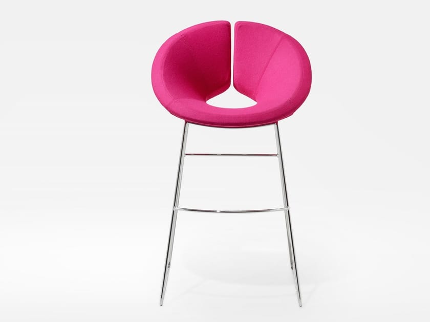 Upholstered stool LITTLE APOLLO - B By Artifort design Patrick Norguet
