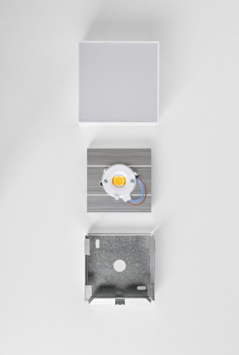 LED aluminium ceiling light LITTLE BOX By Olev