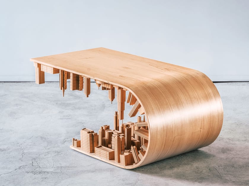 CITY WAVE Tavolino By LO Contemporary