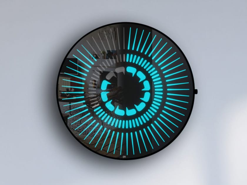 TEMPUS OBSIDIAN Clock By LO Contemporary