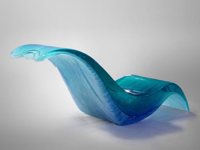 WAVE LOUNGE Chaise longue By LO Contemporary