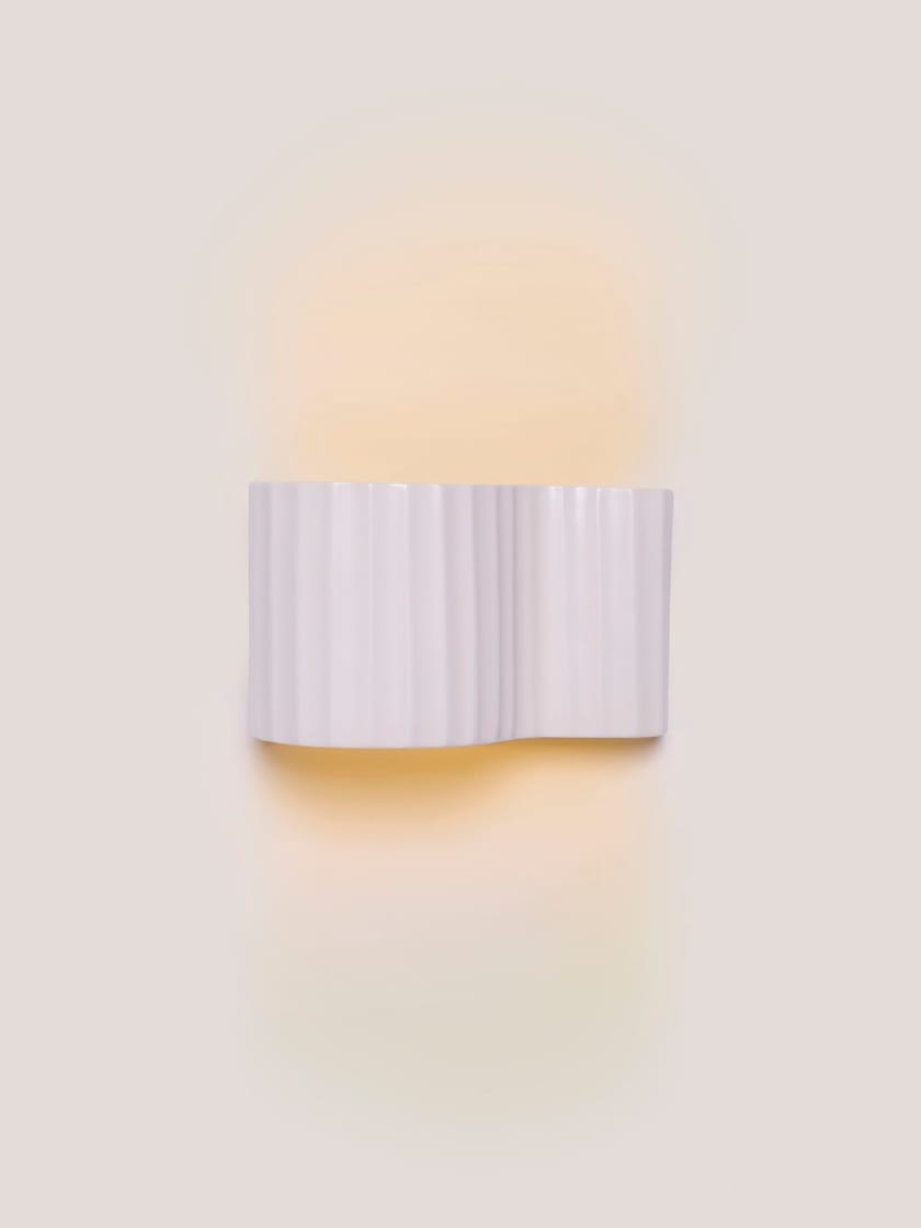 RIPPO Ceramic wall lamp By LOBO Atelier