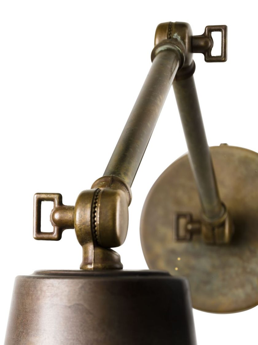 LOFT 269.05 Adjustable metal wall lamp with swing arm By Il Fanale