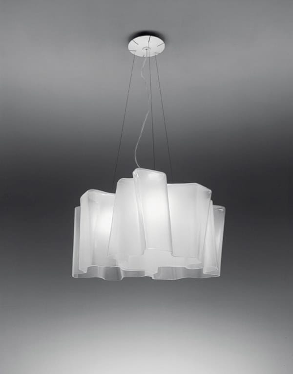 LOGICO 3X120° Blown glass pendant lamp By Artemide | design Michele De ...