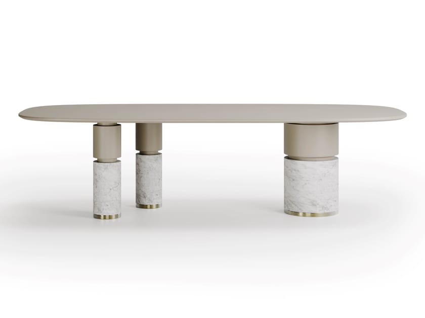 LOÏC Oval wooden dining table By Capital Collection | design ...