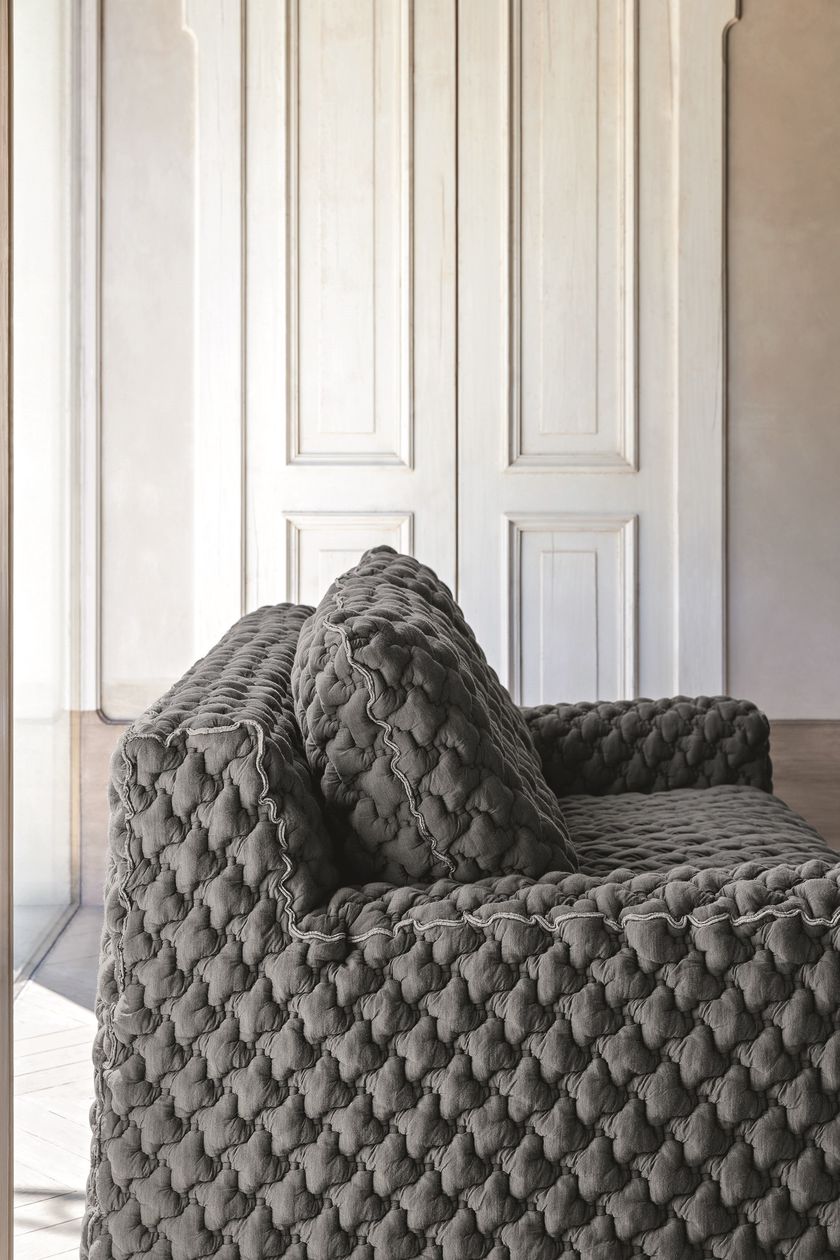 Divano sfoderabile in tessuto a 2 posti LOLL 10 Collezione Loll By ...