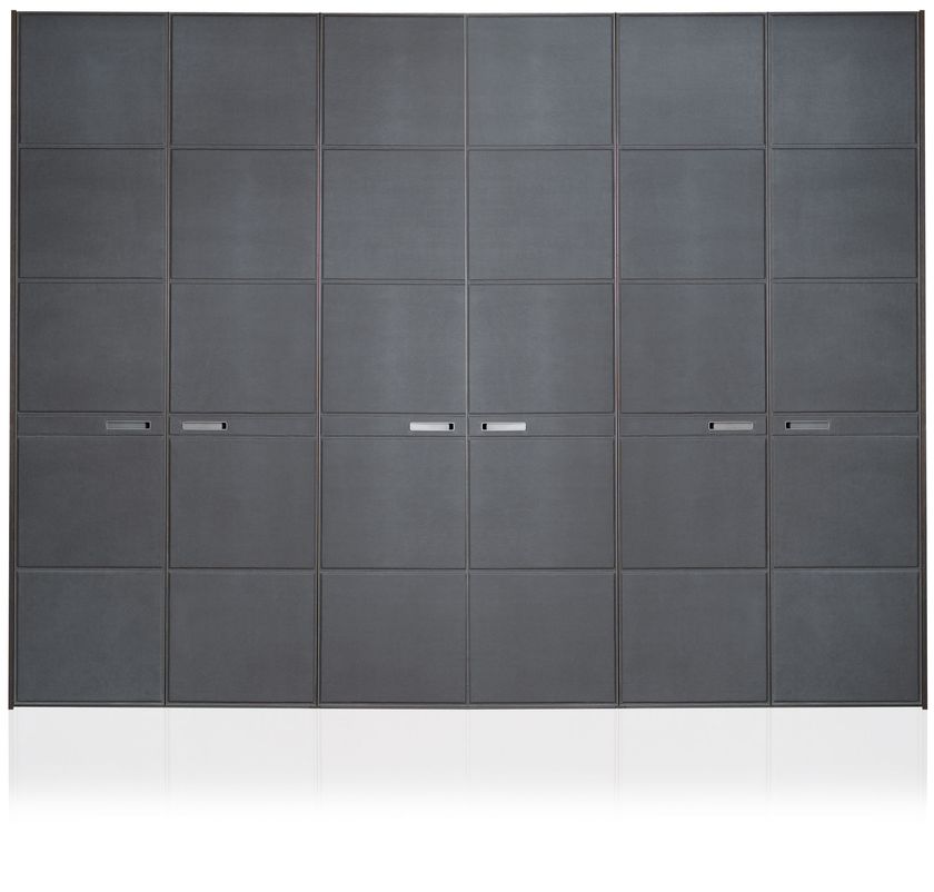 LONDON | Eco-leather wardrobe Sectional Eco-leather wardrobe By MisuraEmme