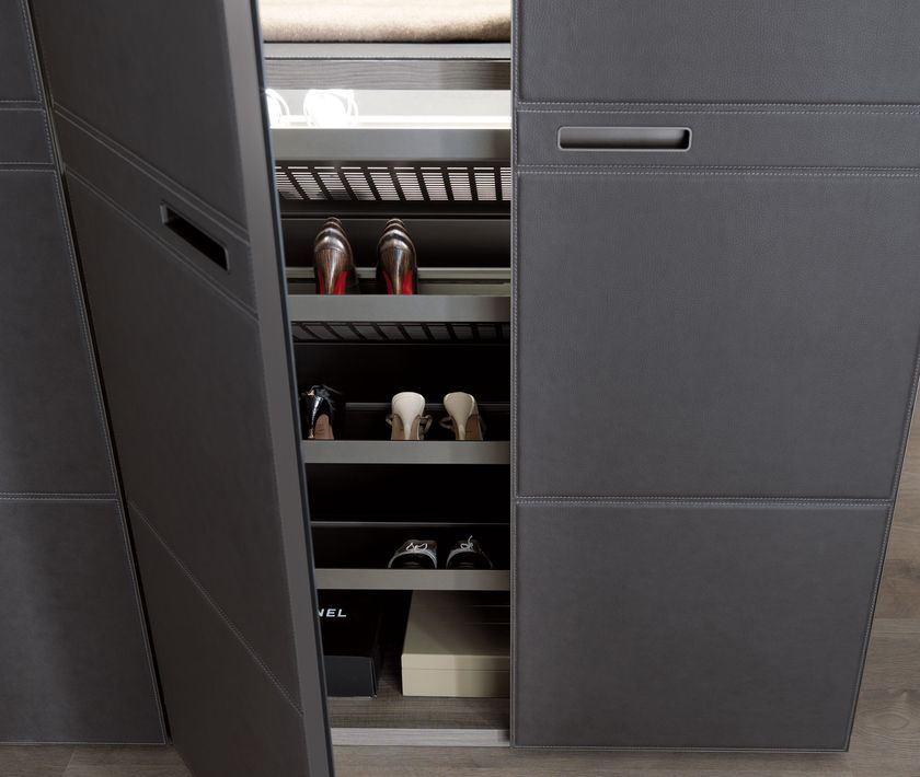 LONDON | Eco-leather wardrobe Sectional Eco-leather wardrobe By MisuraEmme