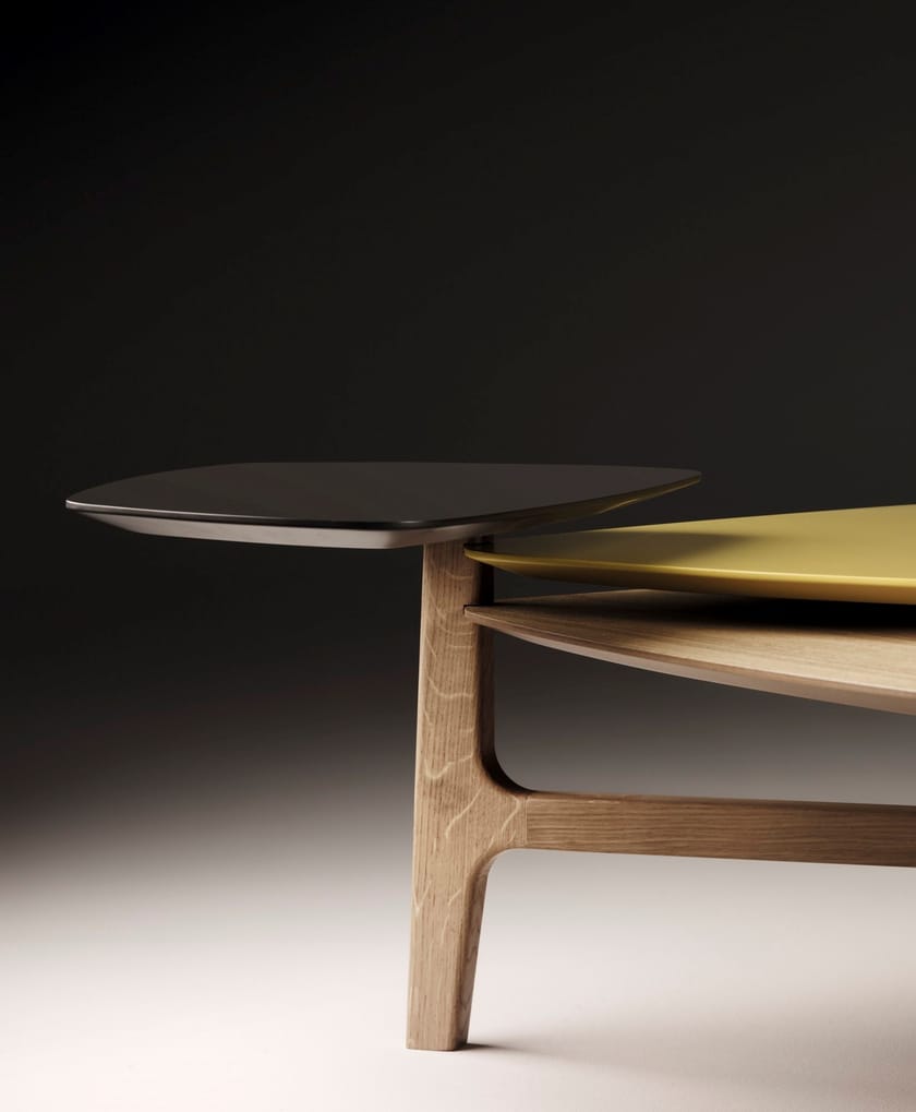 Tavolino basso in legno LORE By TREKU design Ibon Arrizabalaga