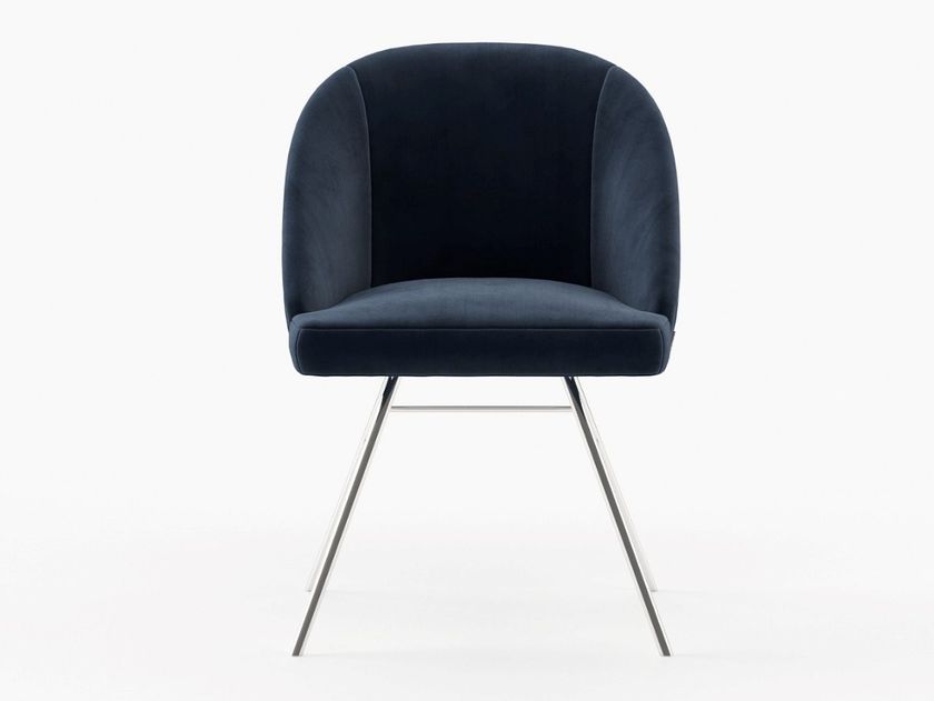 LOREN Upholstered velvet chair By Laskasas