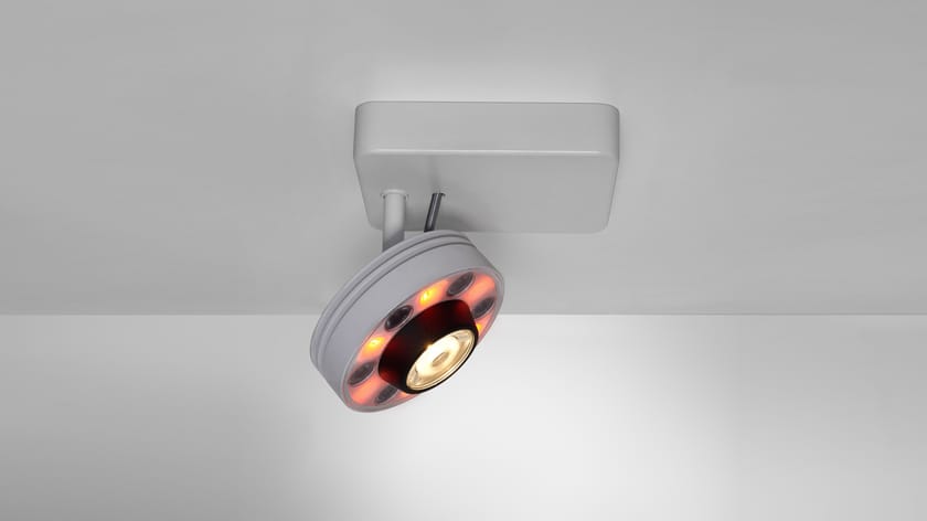 LOT RGB | Ceiling spotlight Round ceiling RGB aluminium spotlight By ...