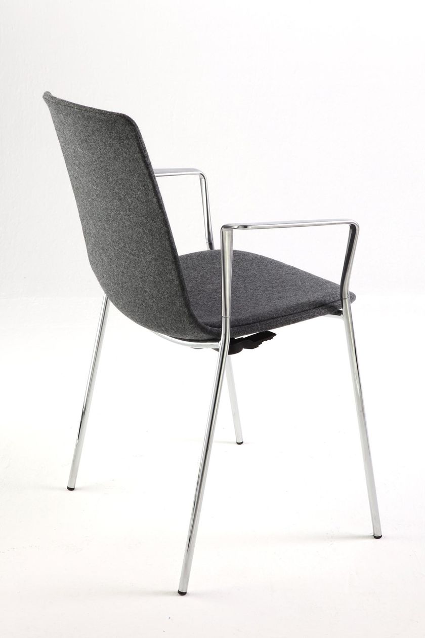 LOTTUS HIGH | Chair with armrests By ENEA design Lievore Altherr Molina