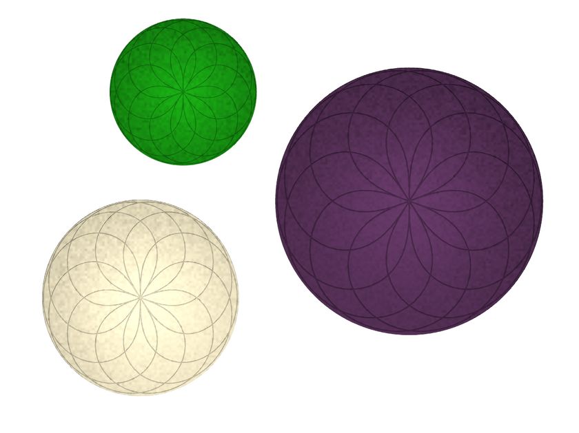 LOTUS Solid-color round rug By ASPLUND | design Broberg & Ridderstråle
