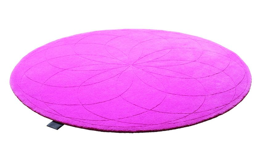 LOTUS Solid-color round rug By ASPLUND | design Broberg & Ridderstråle