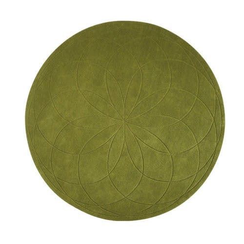 LOTUS Solid-color round rug By ASPLUND | design Broberg & Ridderstråle