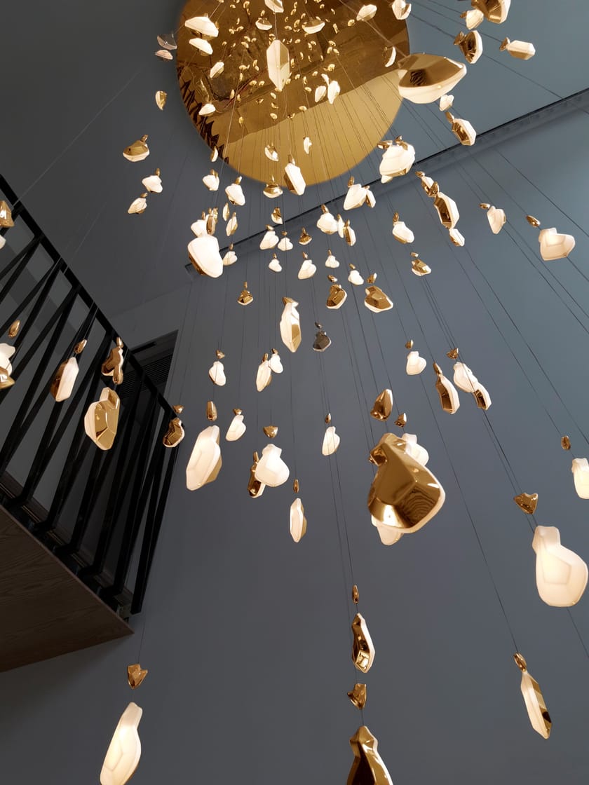 LOUIS 15 LED handmade porcelain pendant lamp By Beau & Bien | design ...