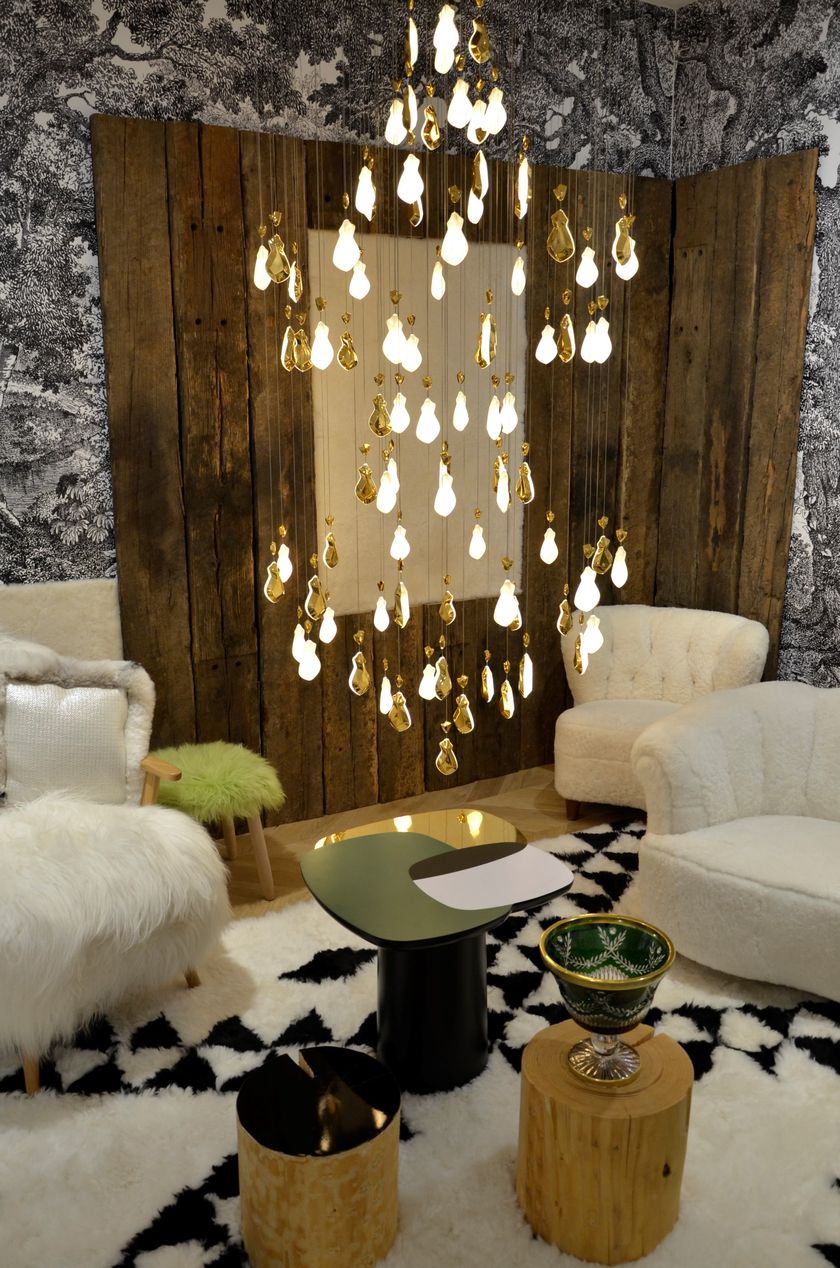 LOUIS 15 LED handmade porcelain pendant lamp By Beau & Bien | design ...