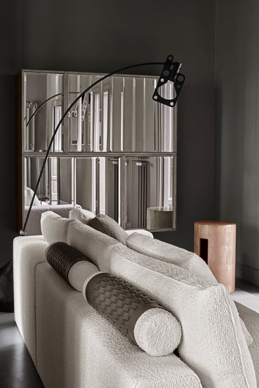 LOUIS Modulares Sofa aus Stoff mit abnehmbarem Bezug By Meridiani ...