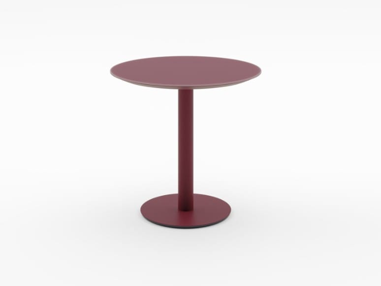 TABLE Round wooden contract table By PROF