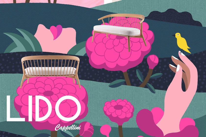 NEWOOD RELAX LIDO | Divano da giardino By Cappellini design ...