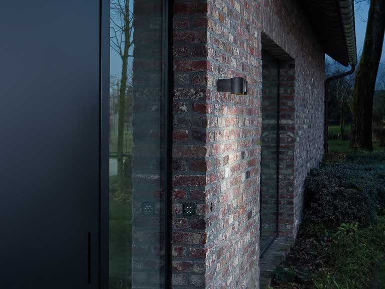 Lampada da parete per esterno a LED orientabile LOWIE - Modular ...