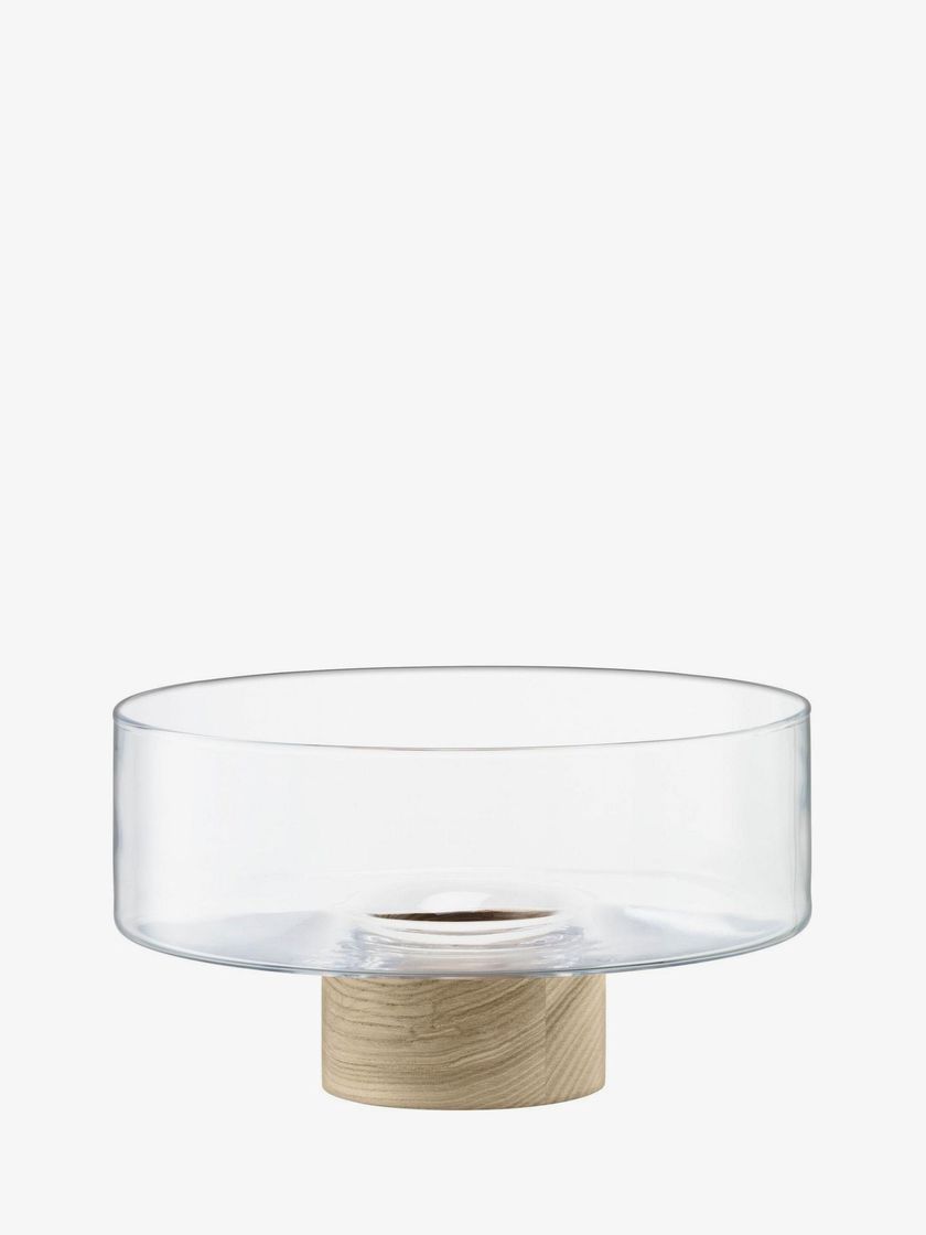 LOTTA PEDESTAL BOWL & ASH BASE Tray By LSA