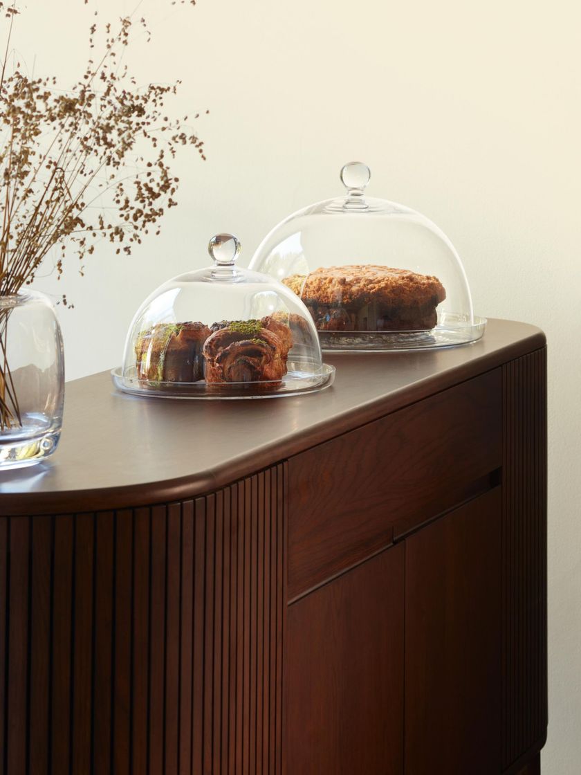 VIENNA PLATE & DOME Food cover By LSA