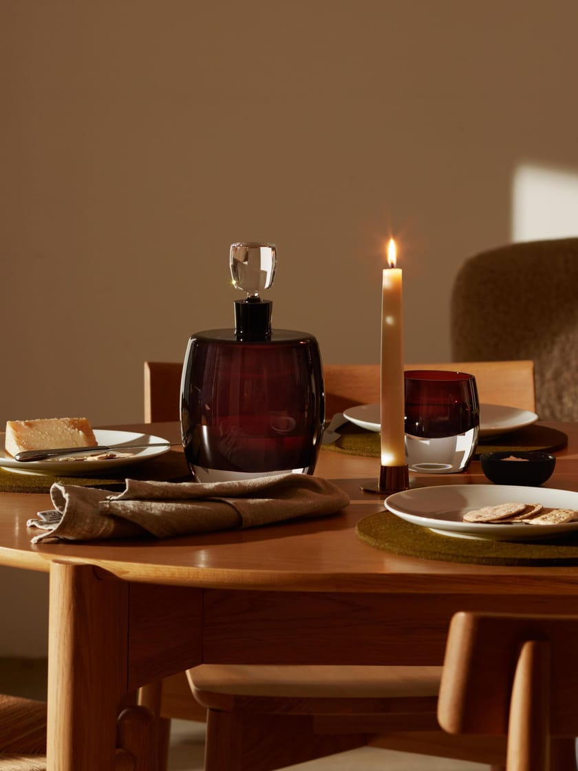 WHISKY CLUB DECANTER Blown glass decanter - 1.05l By LSA