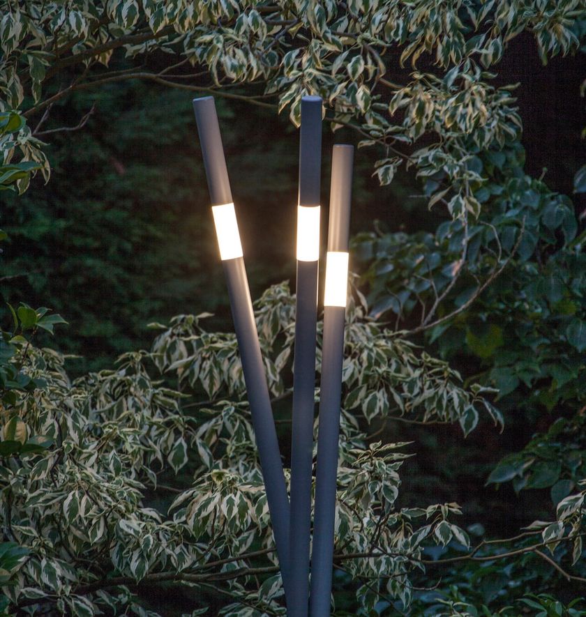 LUCCIOLA LED aluminium floor lamp By Brillamenti