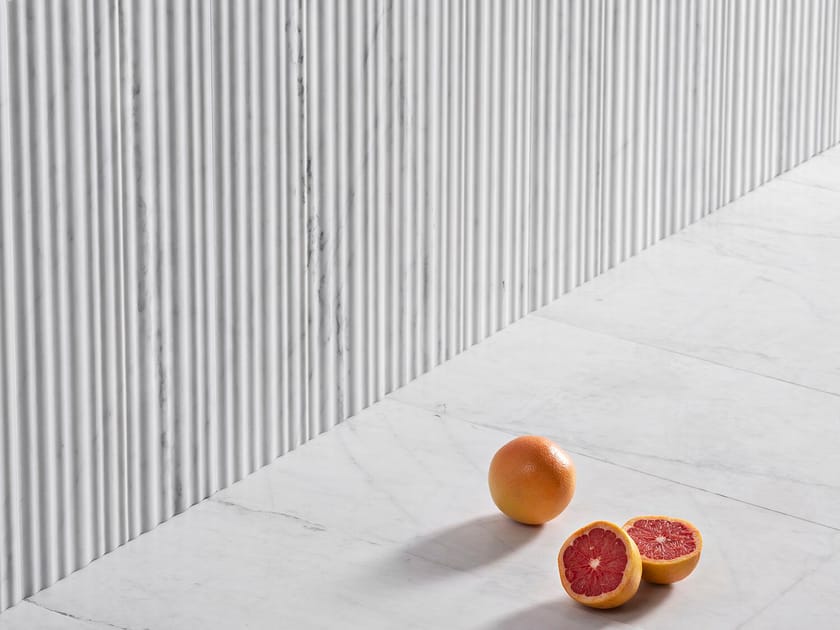 WAVE Marble wall tiles By LUCE DI CARRARA