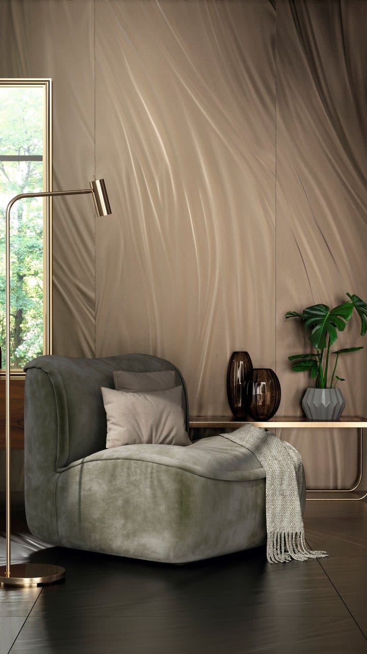 LUCE GOLD Flooring By ARIOSTEA | design Guillermo Mariotto