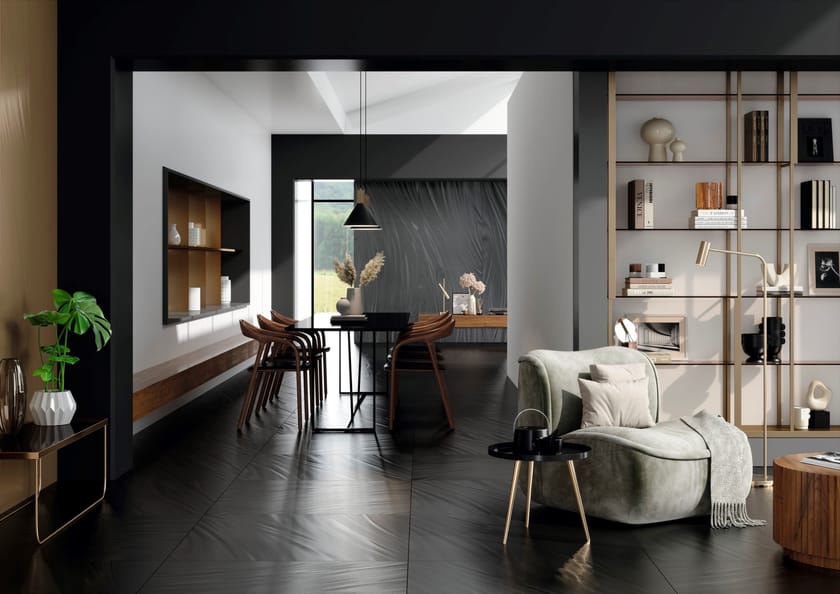 LUCE GOLD Rivestimento By Fiandre Architectural Surfaces