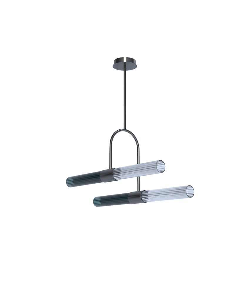 SBARLUSC SS02 Lámpara de techo LED de latón By LUCE TU | design Isacco ...