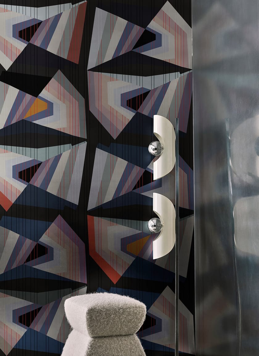 LUDIC wallpaper By Wall&decò design Talva Design