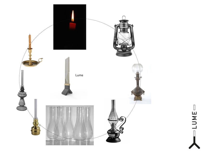 LUME LED table lamp By Eleni Lighting | design Giorgio Dall'Osso