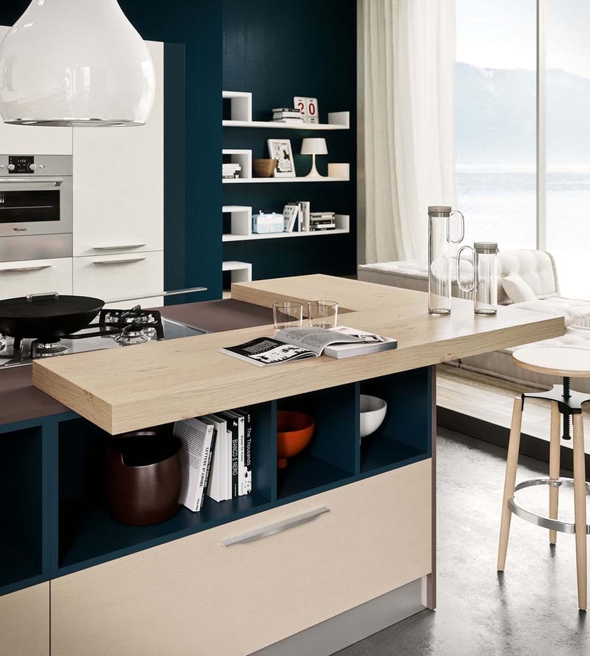 Fitted kitchen with handles LUNA By ARREDO 3